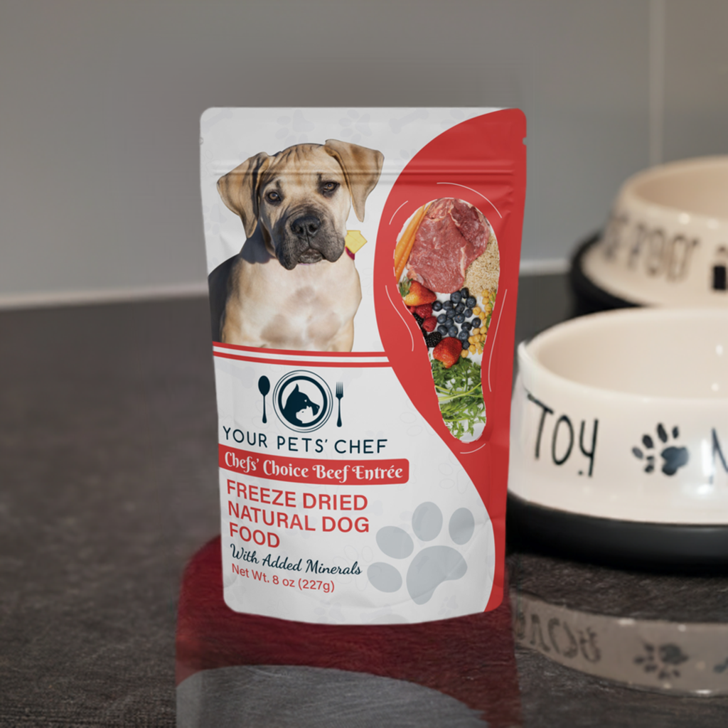 Freeze-Dried Chefs' Choice Beef Entrée – Your Pets' Chef